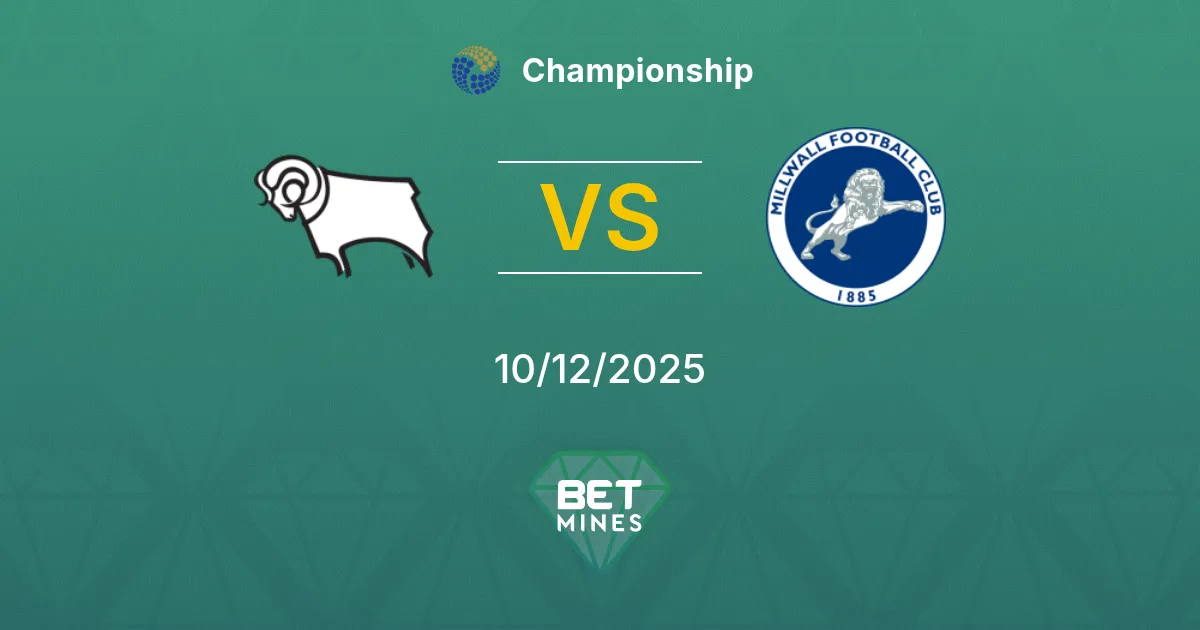 Prediction Derby County vs Millwall: analysis, odds and betting tips ...